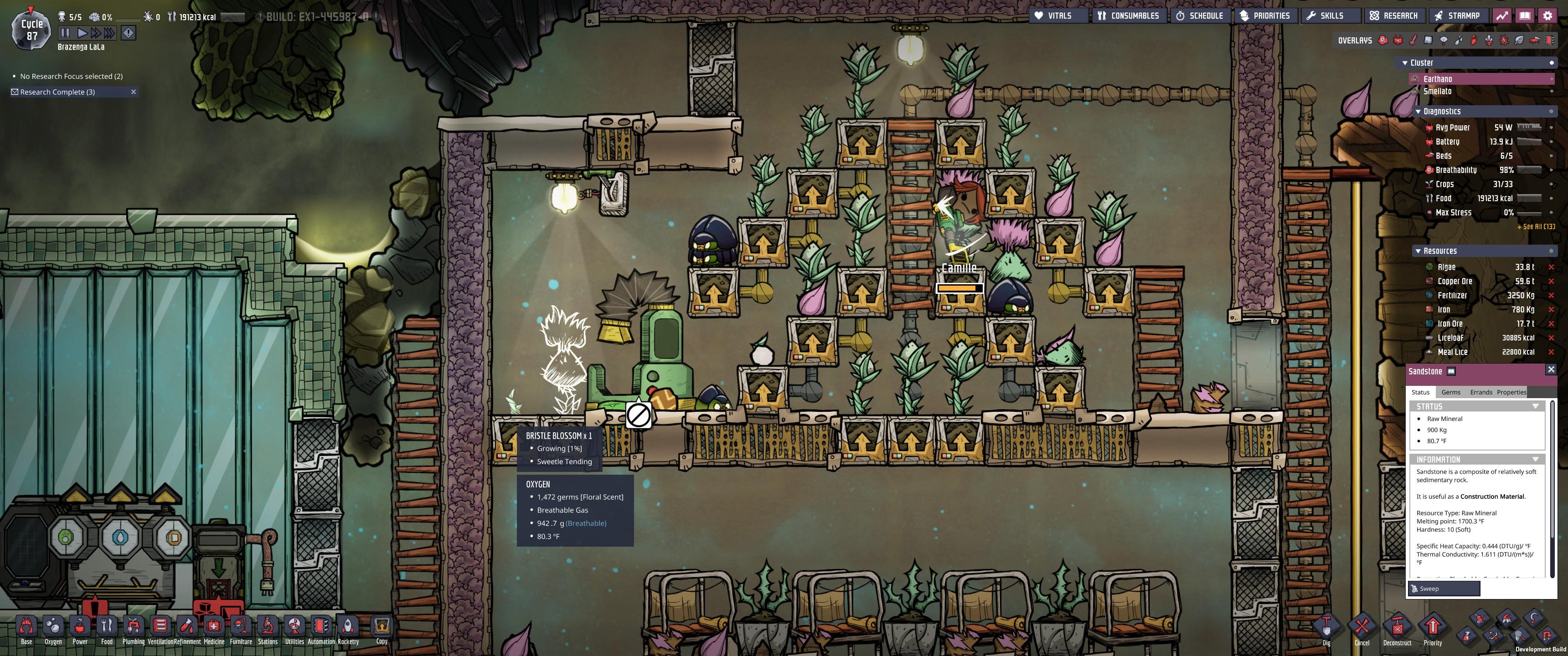 Sweetle and Blossoms? - [Oxygen Not Included: Spaced Out ...