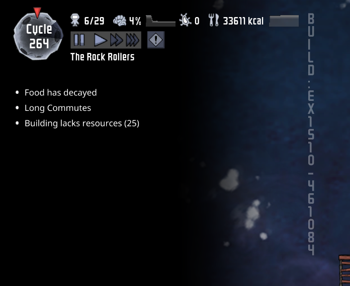 Visual bug, maybe nothing to worry about - Oxygen Not Included: Spaced ...