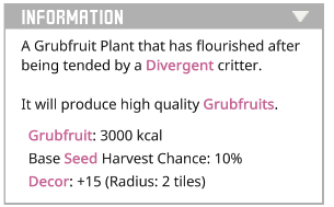Mutant Grubfruit Plant can't be identified - Oxygen Not Included ...