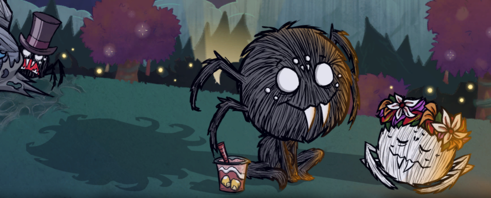Small thing I noticed about Webber's title art - [Don't Starve Together ...