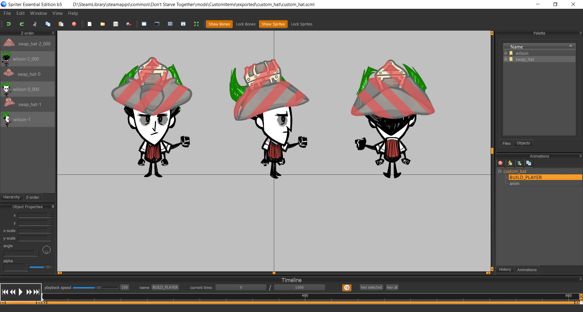 Custom Hat Armor And Handslot Item Templates Tutorials And Guides Klei Entertainment Forums