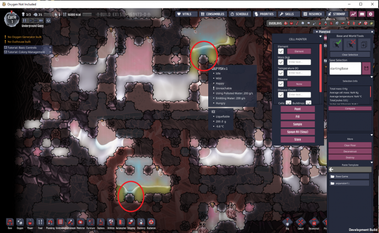 GulpFish / PacuCleaner Entombing itself in -10c Ice - Oxygen Not ...