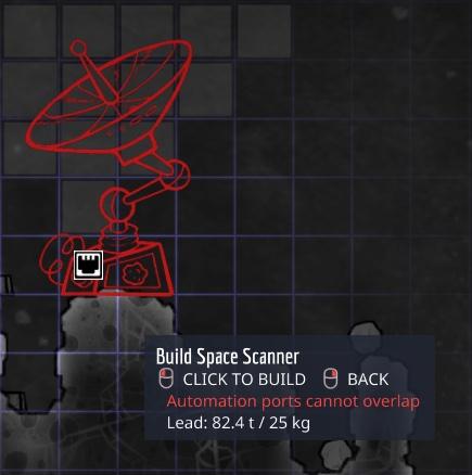 Space Scanner couldn't be built - Oxygen Not Included - Klei ...