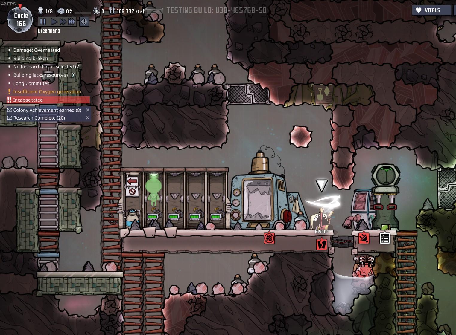 I was surprised that the Pokeshells were able to snip Nisbet here ...