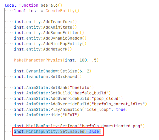 Why hide beefalo png on minimap? - [Don't Starve Together] General ...
