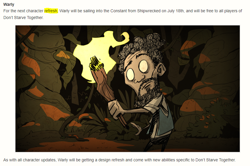 What were the best character reworks - Page 3 - [Don't Starve Together ...