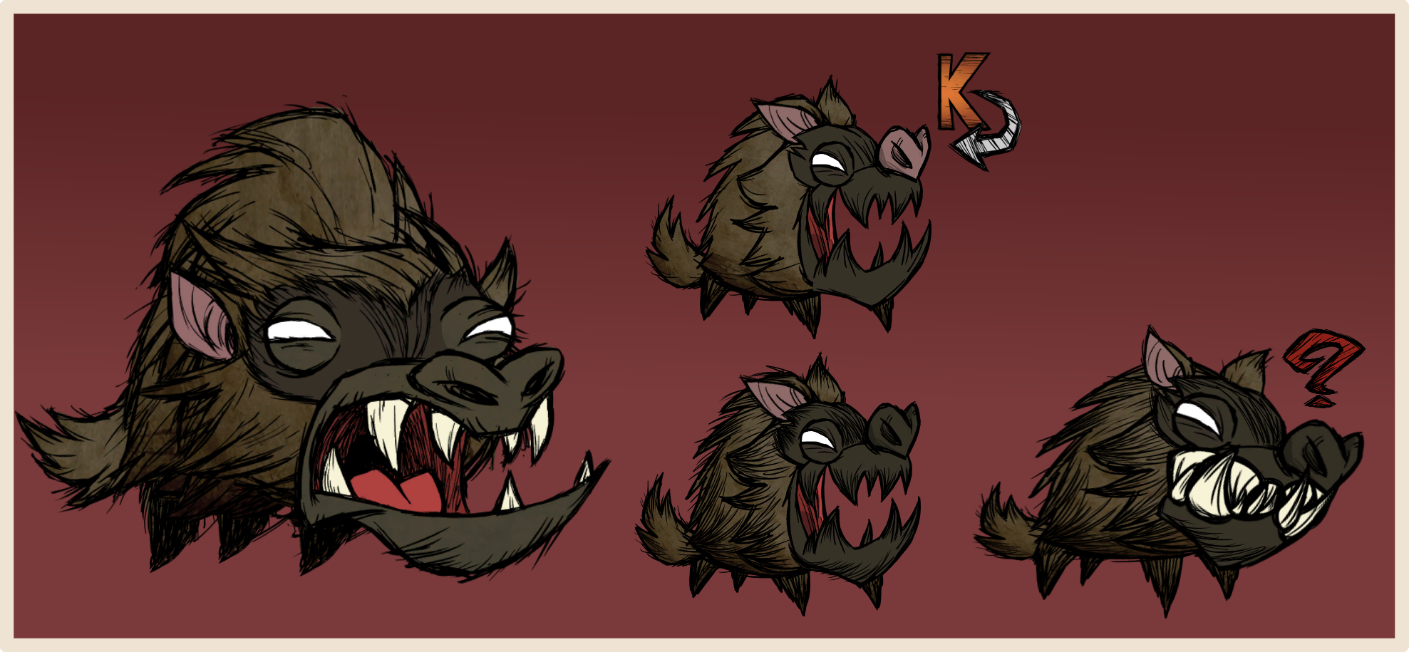 Varglet art! - [Don't Starve Together] Beta Branch - Klei Entertainment ...