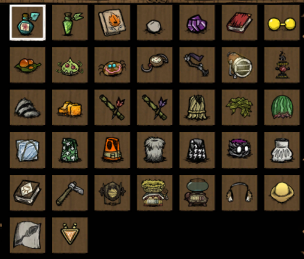 Show off your favorites tab! - [Don't Starve Together] Beta Branch ...