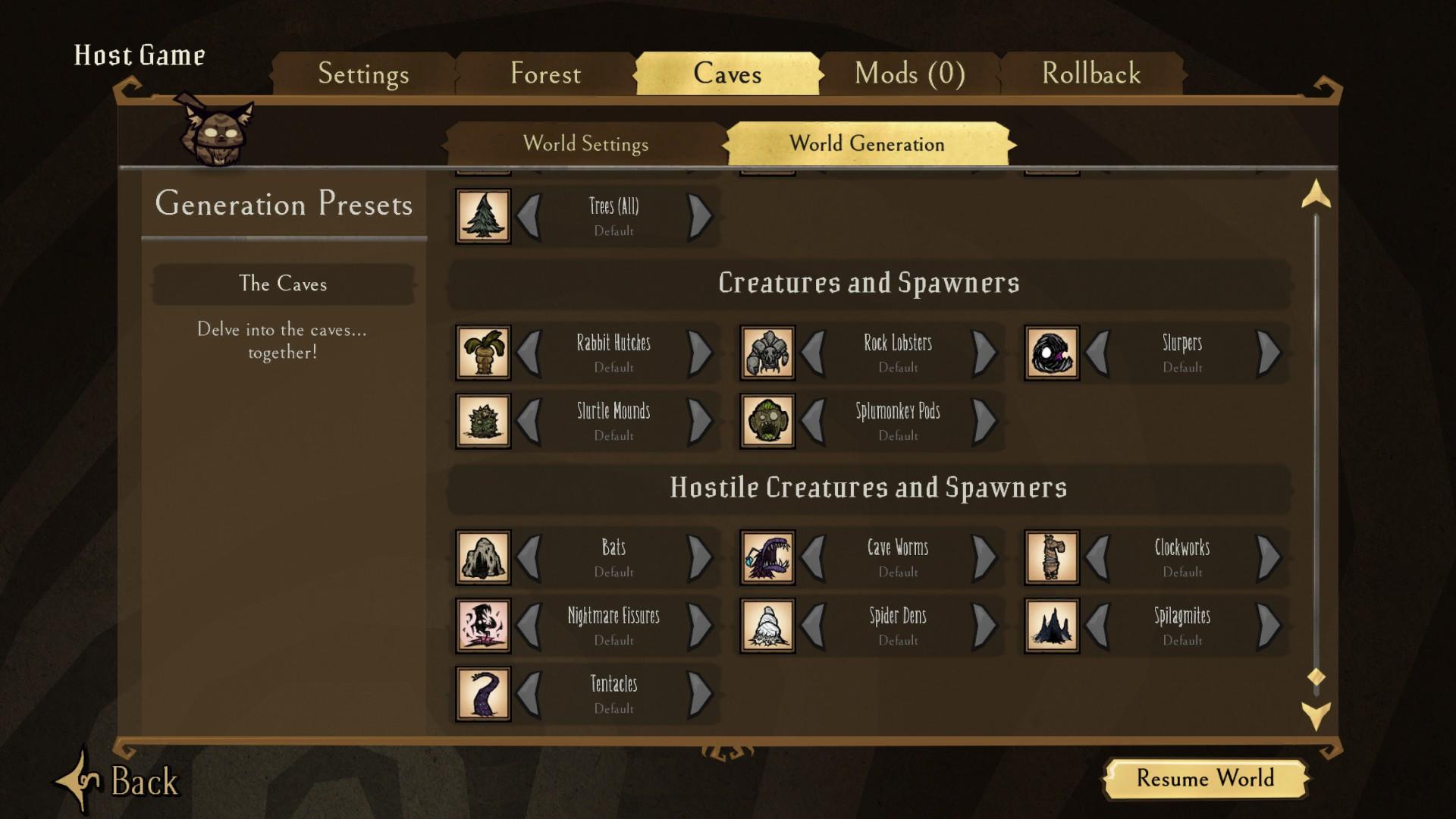 Dust Moth Dens Have No World Generation Config Option - Don't Starve ...