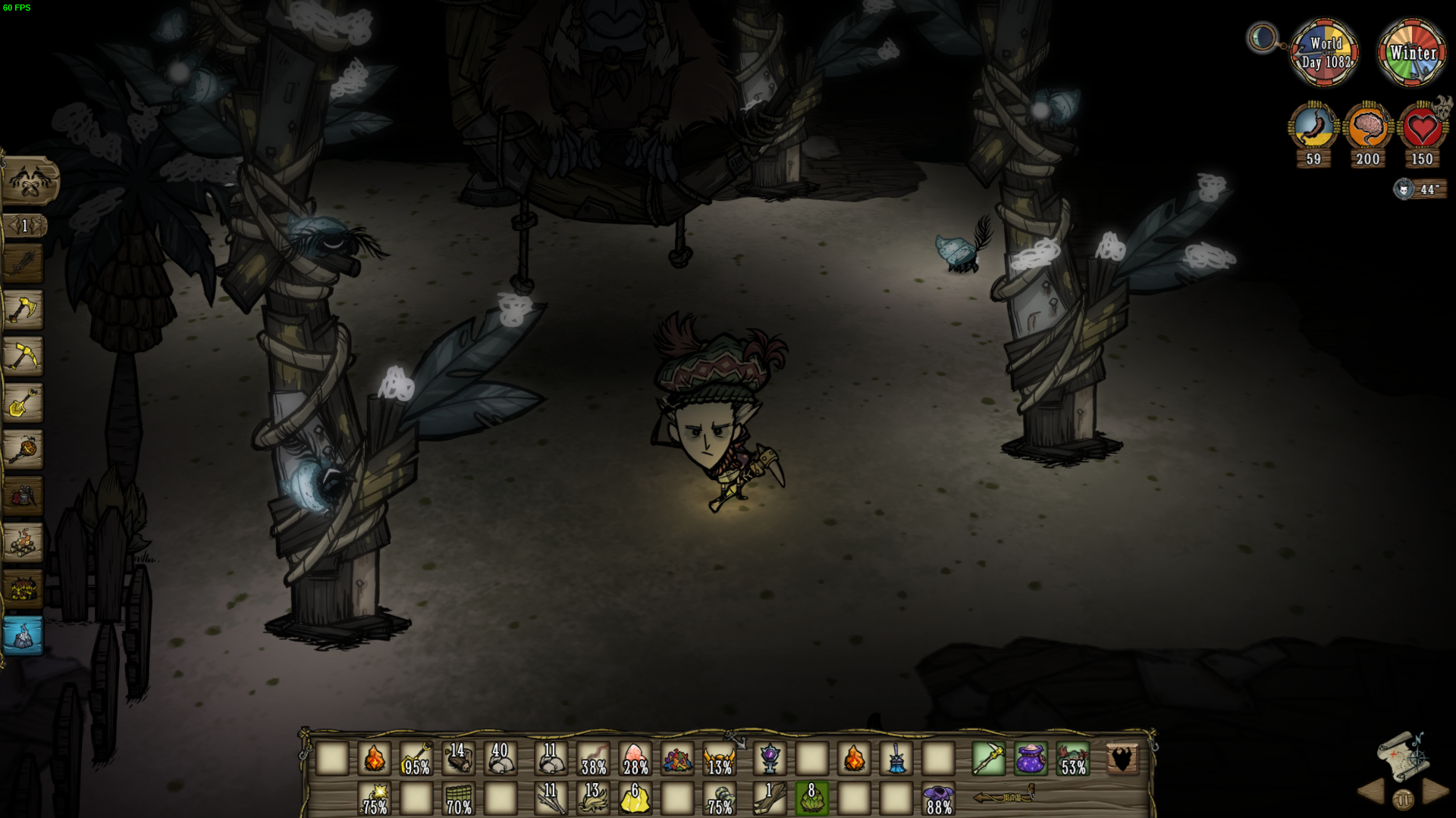 all my characters are with wes animation - Don't Starve Together - Klei ...