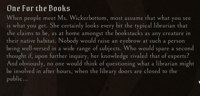 Wickerbottom Lore Teaser - What We Already Know - [Don't Starve ...