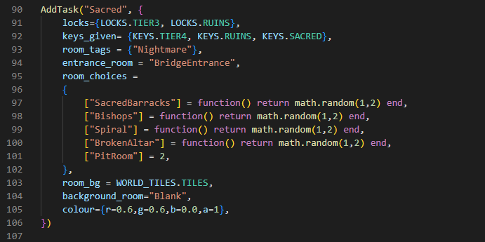[RE-REPORT*3] All sacred rooms hasn't distribute prefabs - Don't Starve ...