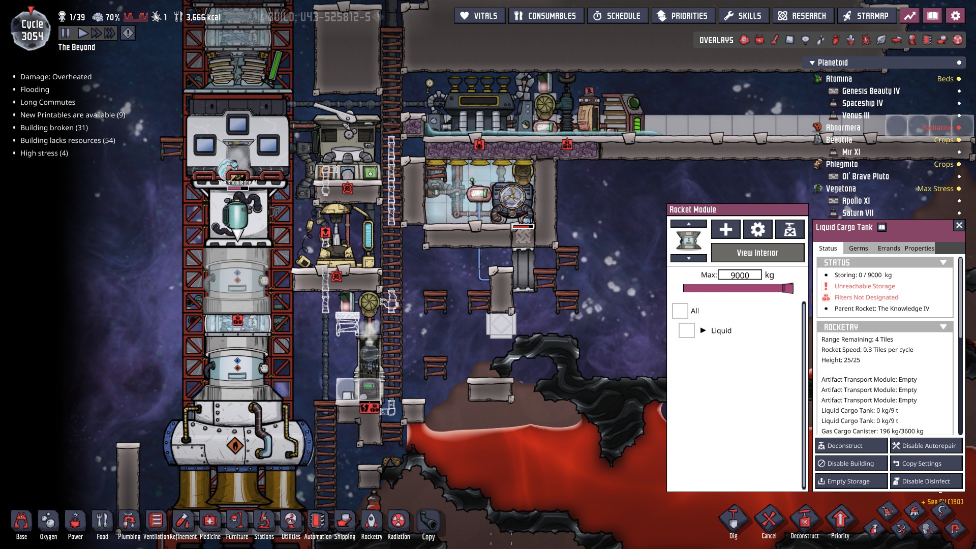Scrolling Bug Introduced With U43 525812 5 Oxygen Not Included Klei Entertainment Forums