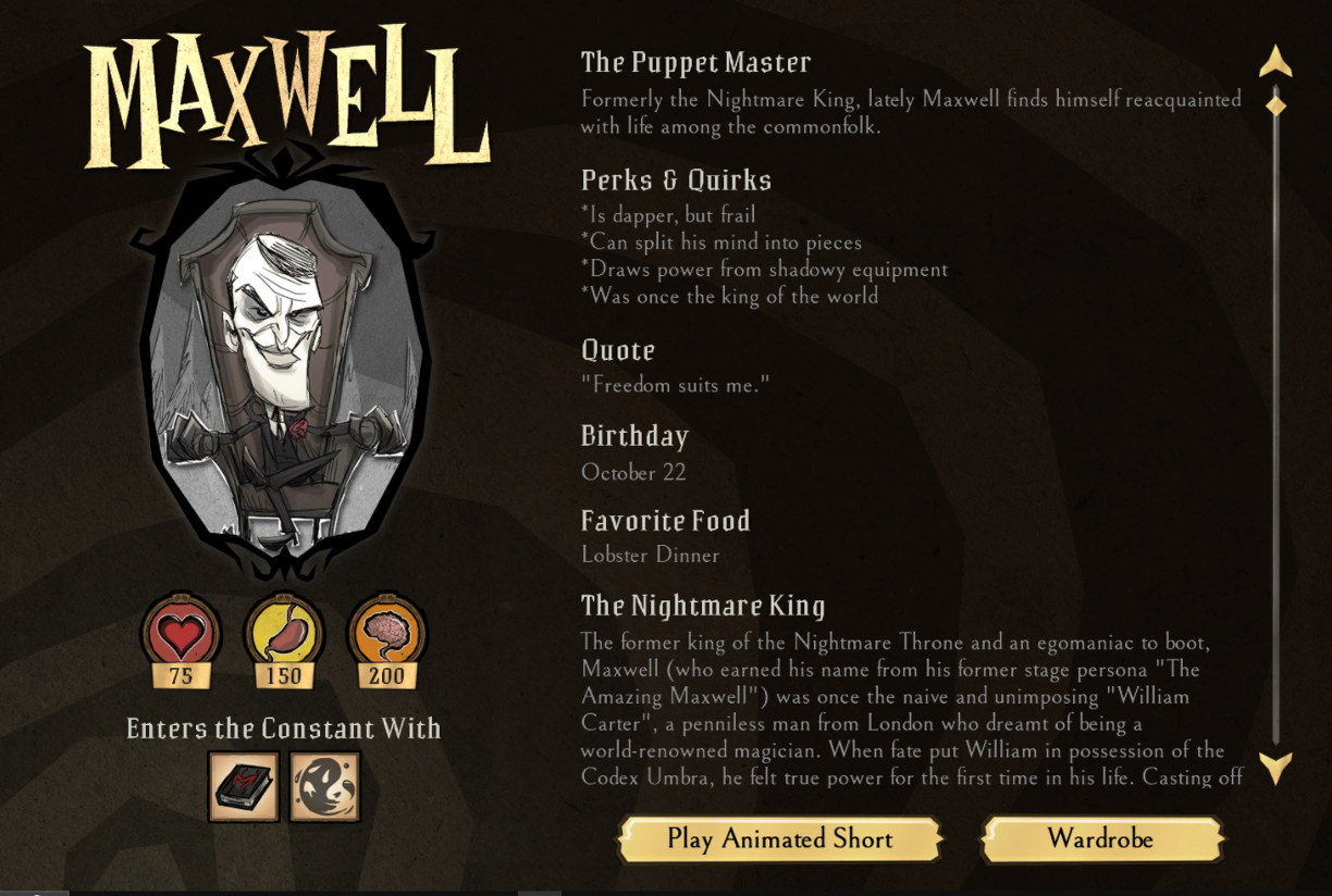 Maxwell's Character Refresh is Now Available on Steam, PlayStation and Xbox! - Page 5 - [Don't ...