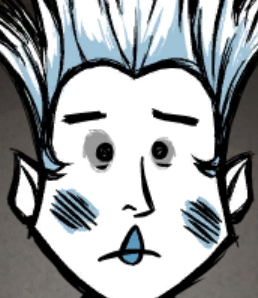 Snowfallen Wes' eye shadow isn't blue like the rest of the collection ...