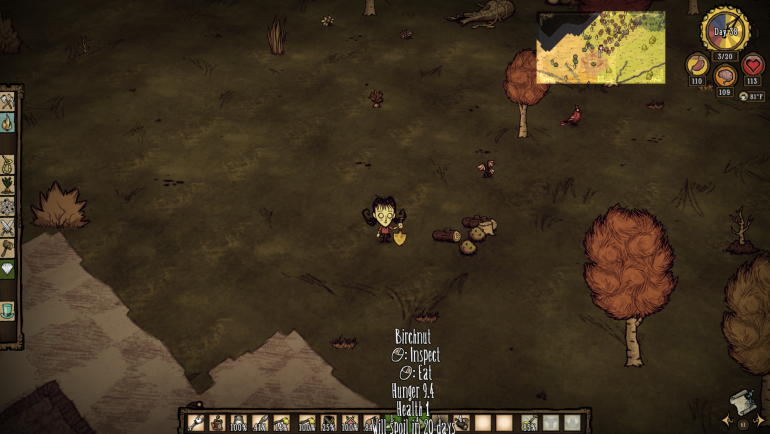 Edible Raw Birchnuts - Don't Starve - Klei Entertainment Forums