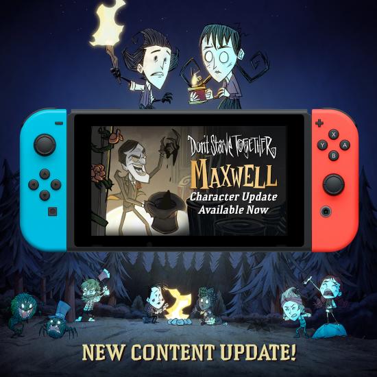 [Game Update] - 140 - [Don't Starve Together] Nintendo Switch - Klei Entertainment Forums