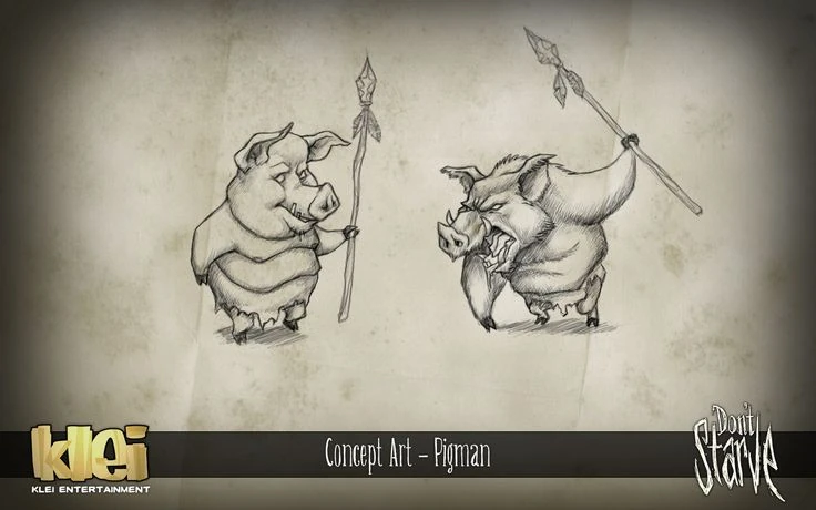 Can anyone tell me why there are pigs with spear in the animated short ...