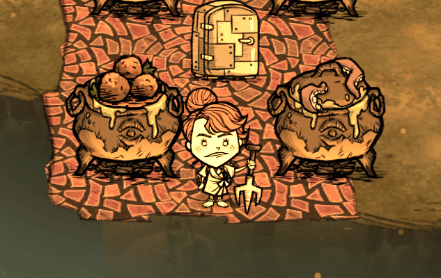 wildfire while on the edge of the oasis - Don't Starve Together - Klei ...