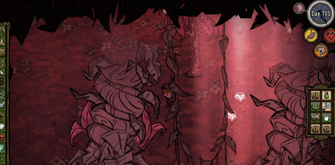 Snaptooth flytrap appears to be smaller. - Don't Starve - Klei ...