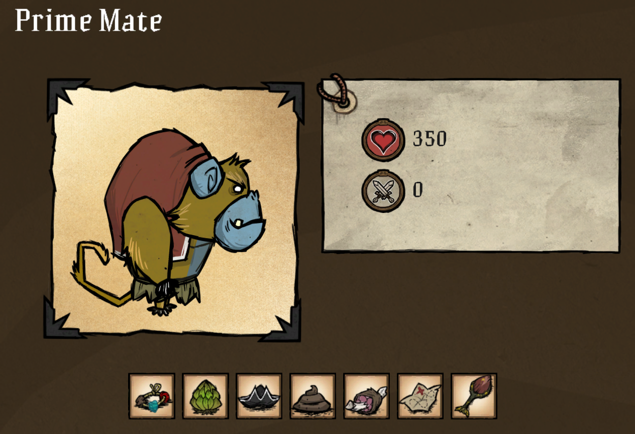 Scrapbook visual error; Prime Mate - Don't Starve Together - Klei ...