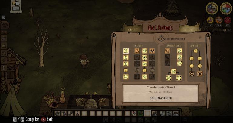 A Review of Woodie's Skill Tree - [Don't Starve Together] Beta Branch ...