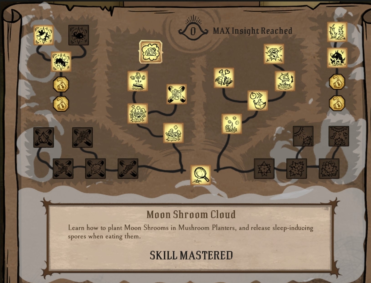 Refinments and a few issues with the Reworked Wormwood skill tree ...