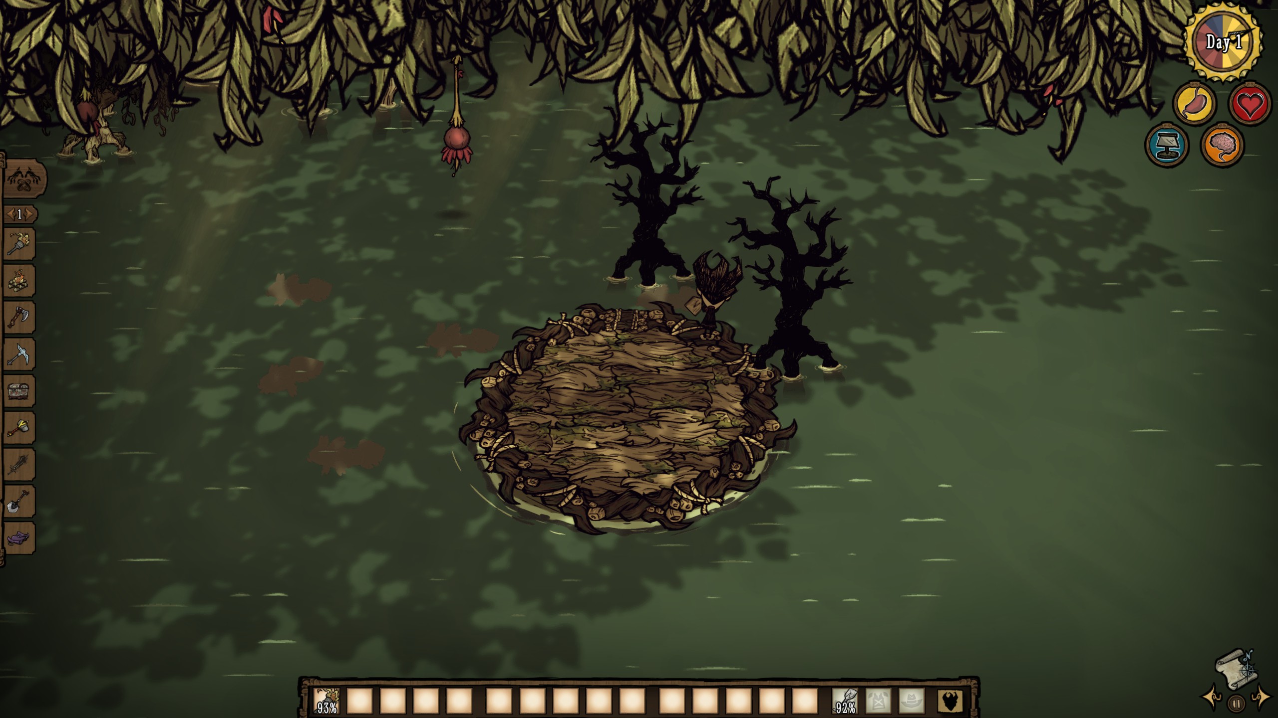 Ramming a boat into a burnt knobbly tree causes a server crash - Don't ...