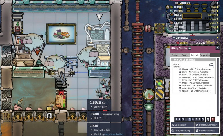 Gassy Moo Udderly Full But Unable to be Milked - Oxygen Not Included ...