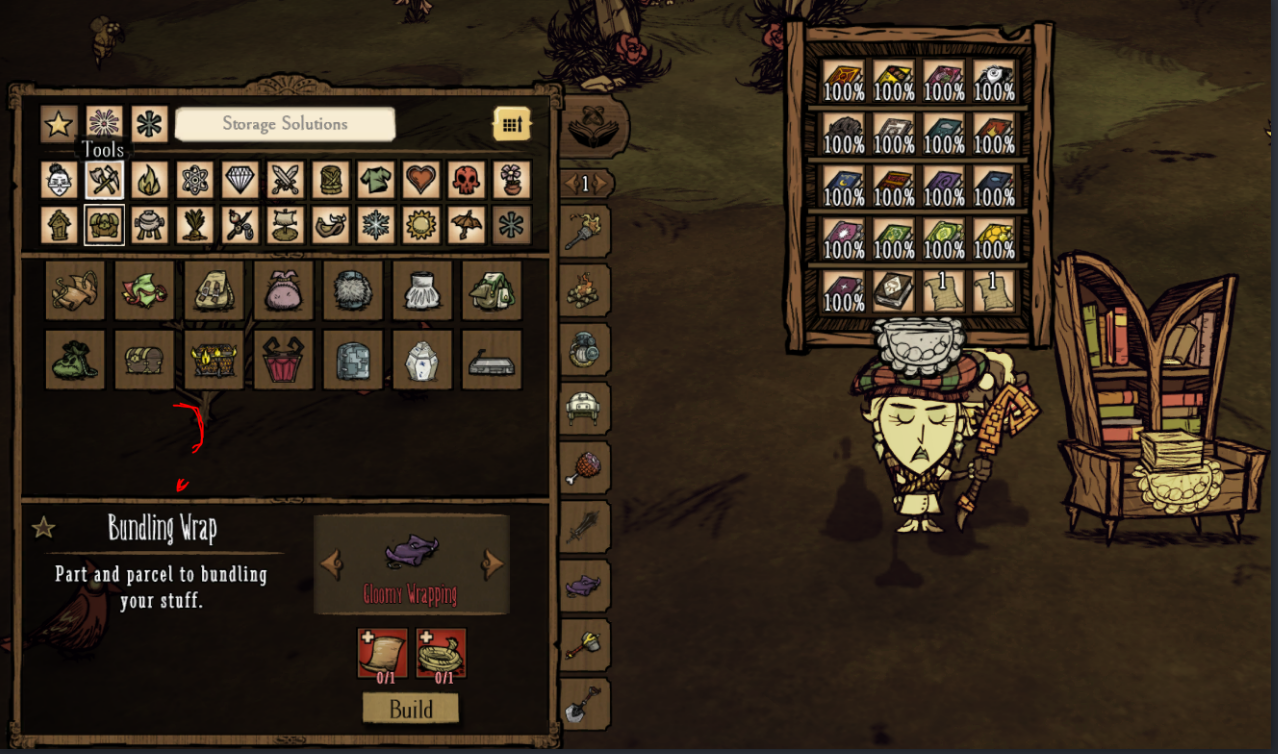 Small but needed changes for bookcase - [Don't Starve Together ...