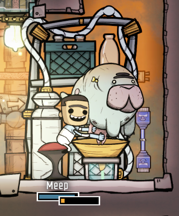 Gassy Moo milking animation does not include helmets on atmo suits ...