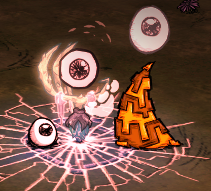 Ice Crystaleyezer when you put a deerclops eye ball resembles a ...