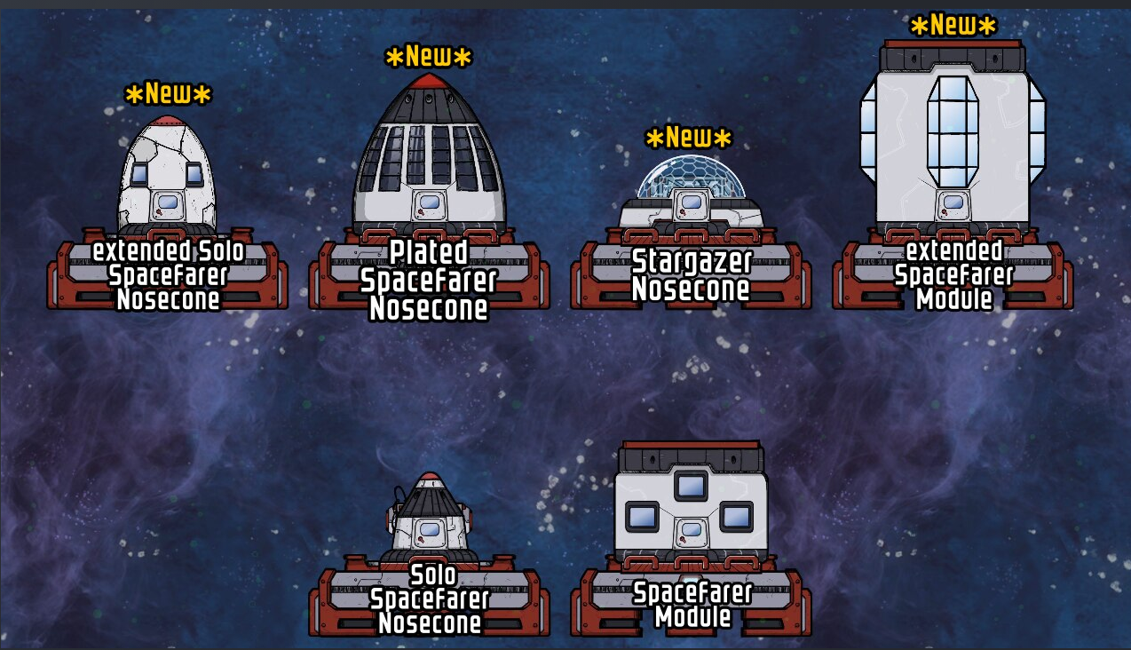 Larger and MORE diverse Spacefarer Modules Update Suggestion - [Oxygen ...