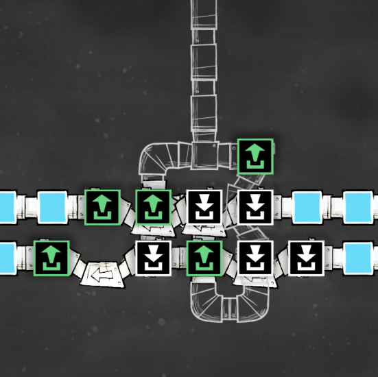 Balanced 2xN pipe splitters. - [Oxygen Not Included] - General ...