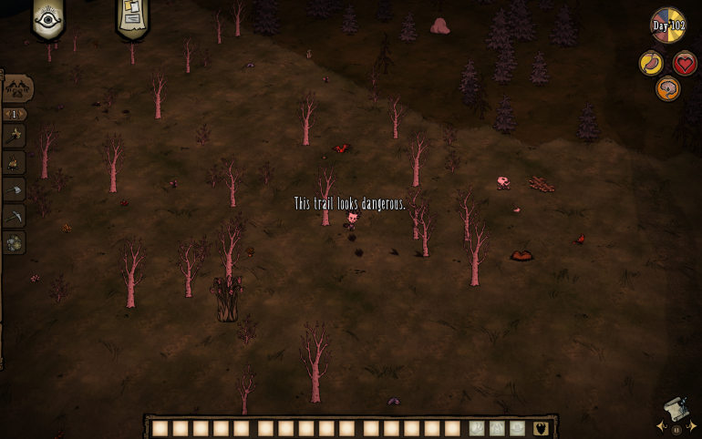 Dangerous hunt spawns Ewecus - Don't Starve Together - Klei ...