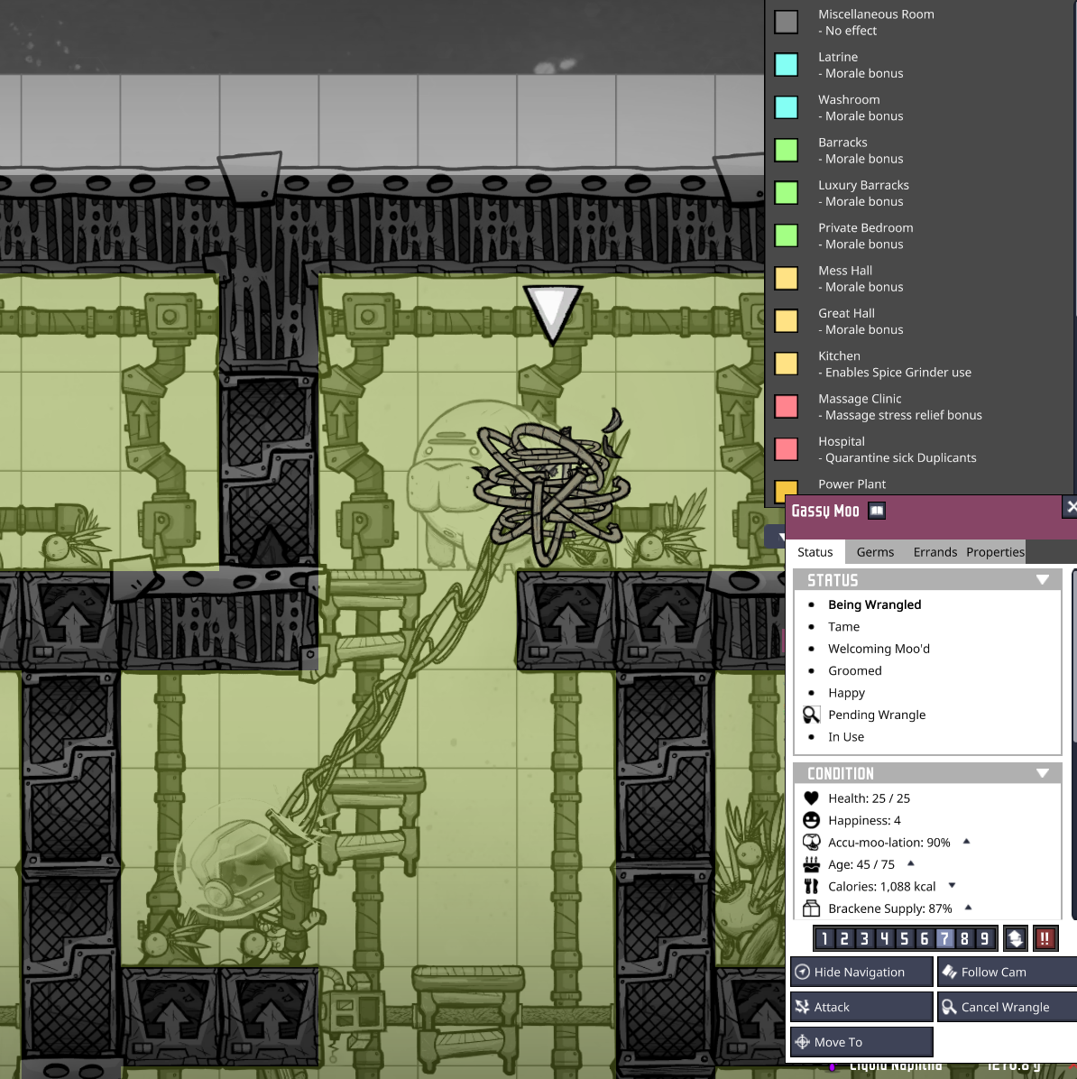 Gassy Moo Udderly Full But Unable to be Milked - Oxygen Not Included ...