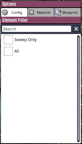 Config checkbox options break when another option tab (Material ...