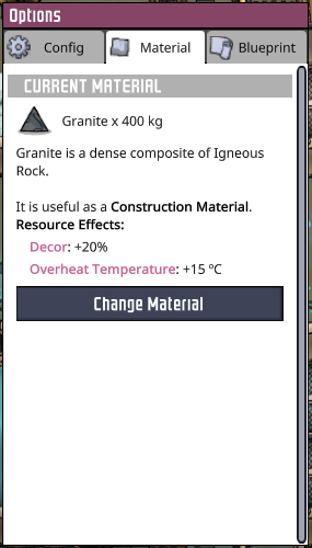 Config checkbox options break when another option tab (Material ...