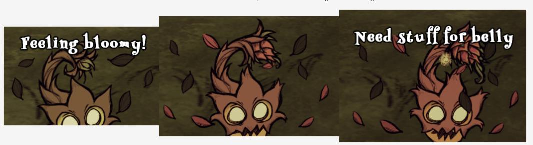 Wormwood's Saladmander costume uses wrong leaf colors when blooming ...