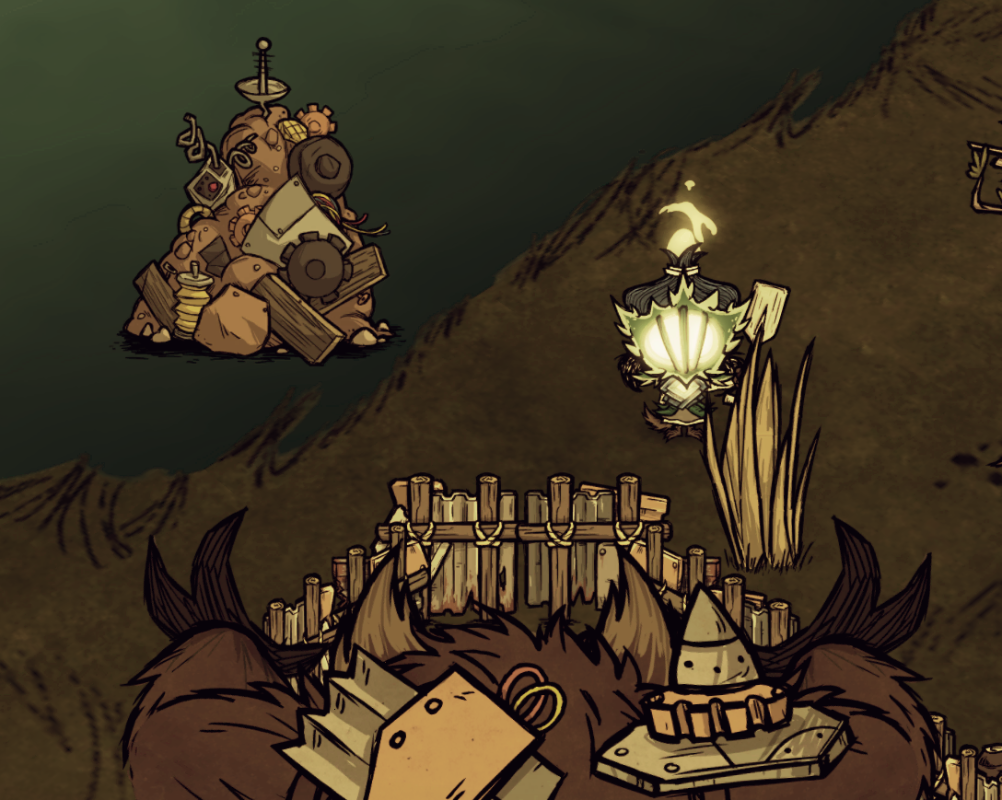 Thrown scrap piles get stuck on ocean - Don't Starve Together: Beta ...