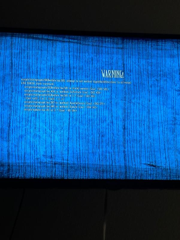 My shipwreck game keeps crashing - [iOS] Don't Starve: Shipwrecked ...