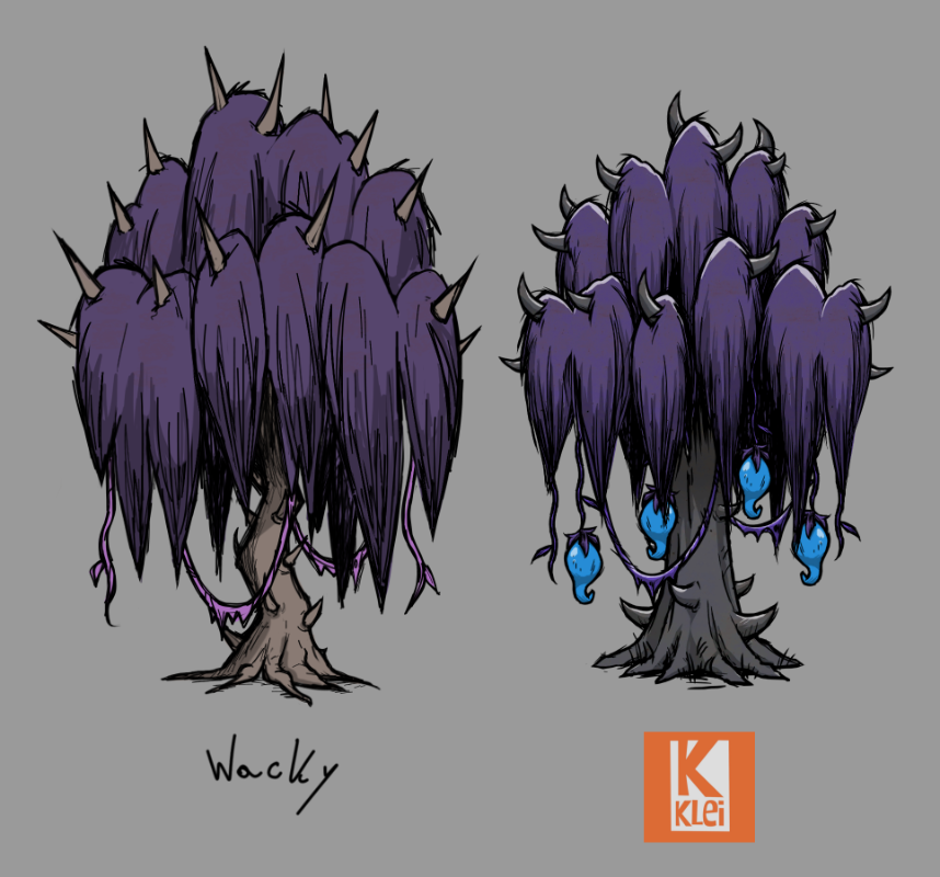 Late art critique on the Nightvision tree - [Don't Starve Together ...