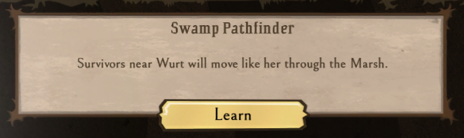 "Swamp Pathfinder" should give Tentacle Vision to allies - [Don't ...