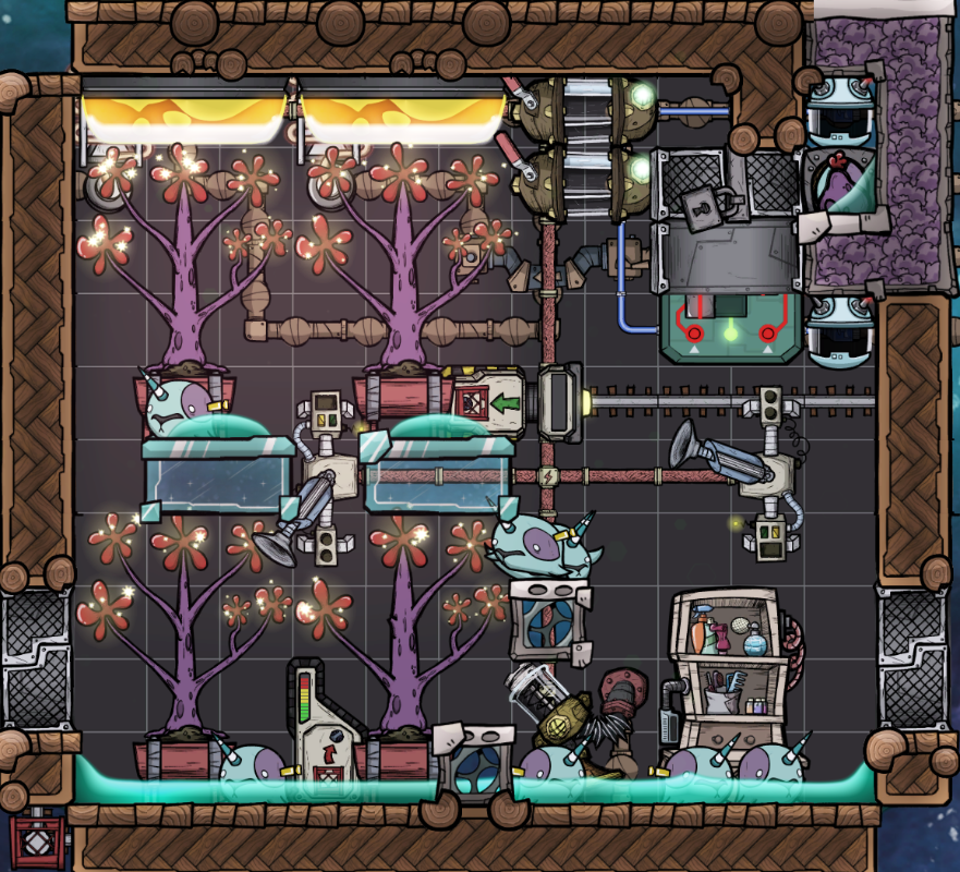 A preliminary look at the new Mercury lamps - [Oxygen Not Included ...