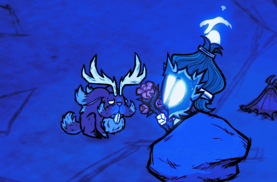 Rabbit king feels like it belongs in the caves. - [Don't Starve ...