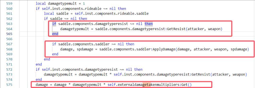 Shaodw saddle seem has much more aligned damage resist than expected - Don't Starve Together ...