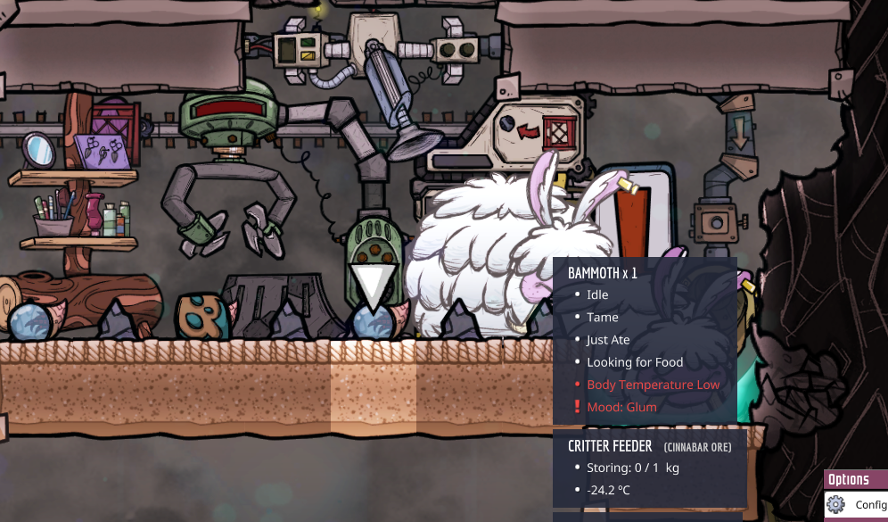 bammoth overheating - [Oxygen Not Included] - Suggestions and Feedback ...