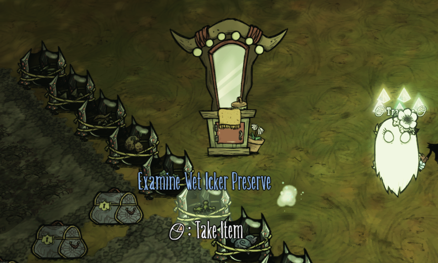 Please show item name inside icker preserve. - [Don't Starve Together ...