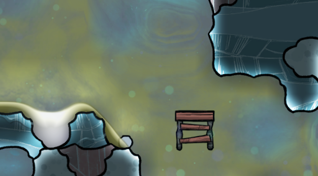 Brine ice and ice are too close in colour to tell apart on the ...