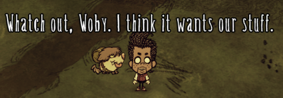 Typo in Walter's 'Marotter' examine quote. - Don't Starve Together ...